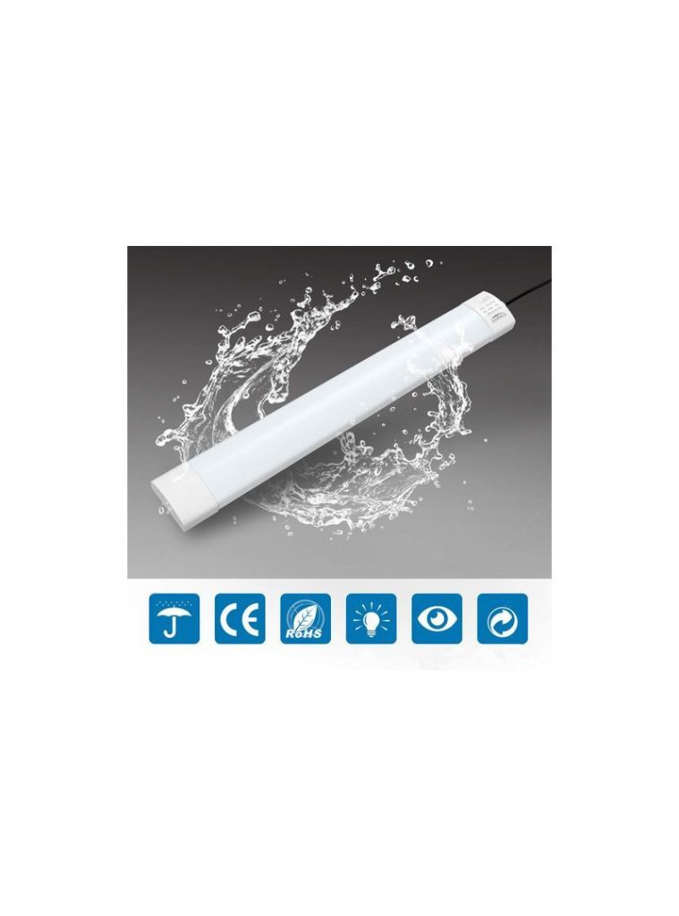 Pack 2 Fluorette LED étanche – 60 cm – 220 v – 20w – Luminaire Tunisie ...
